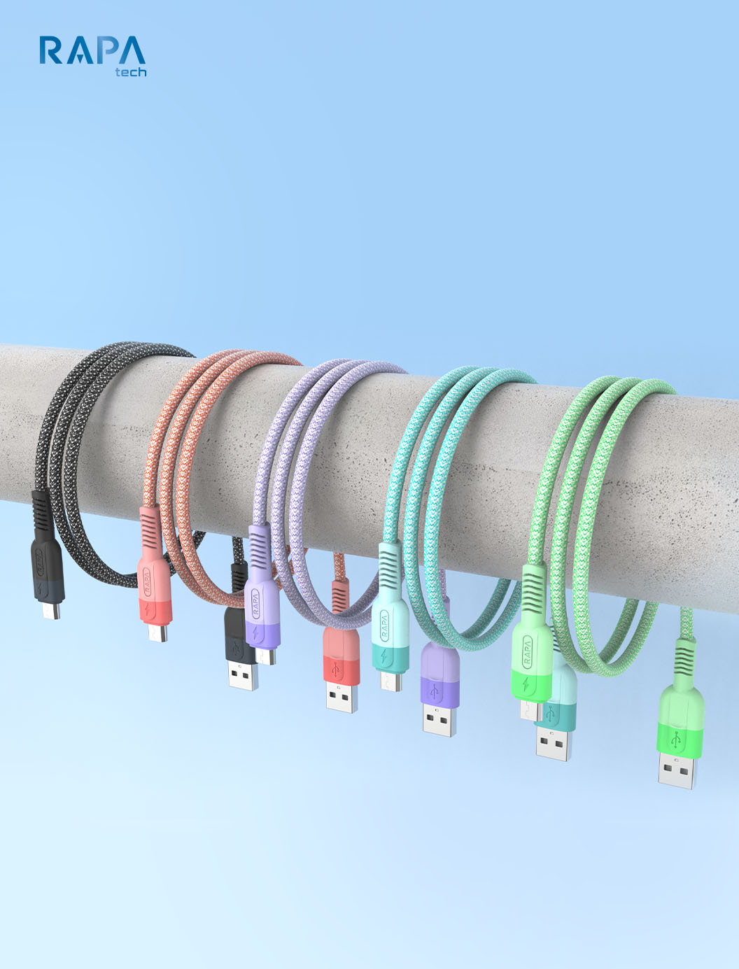 RAPA LINE X USB-A to Micro Cable - DG1015 - RAPA Tech